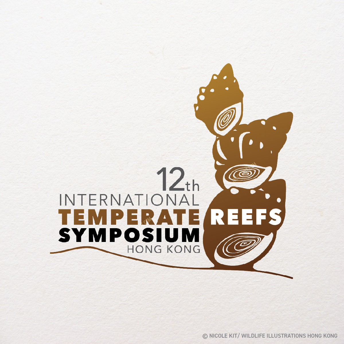 12th International Temperate Reefs Symposium Logo – Nicole Kit